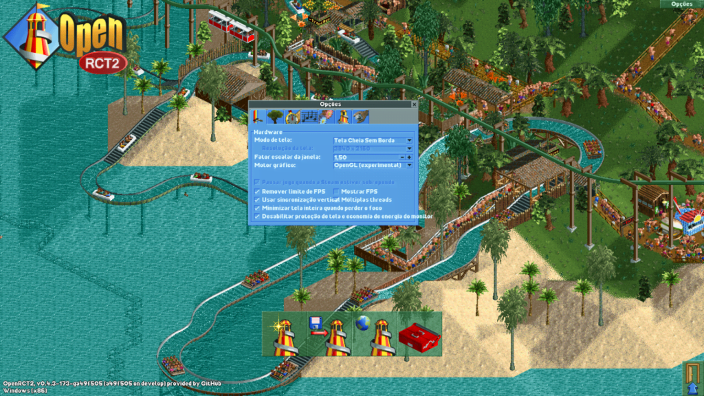 OpenRCT2: RCT em português – Bruno Kitsune Web-Site
